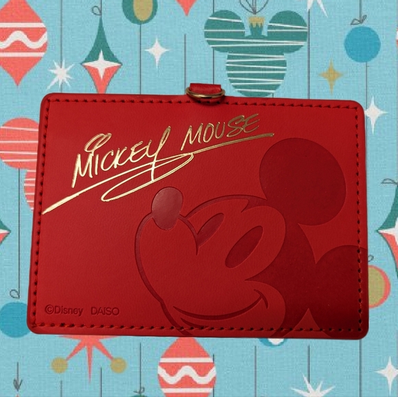 Disney | Accessories | Nwt Mickey Mouse Id Holder | Poshmark
